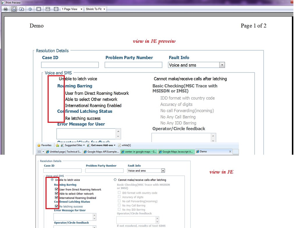 Option button, check box not shown in preivew - Suite 5 - DHTMLX