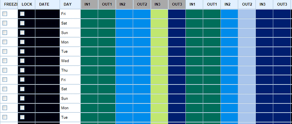 IE display different colour when using set Column Colour - Suite 5 - DHTMLX