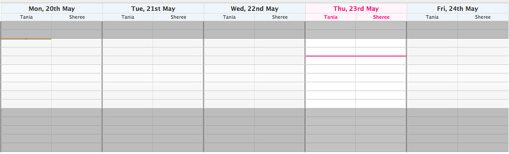 Resources Scheduler - Add staff schedules to Week View - Javascript ...