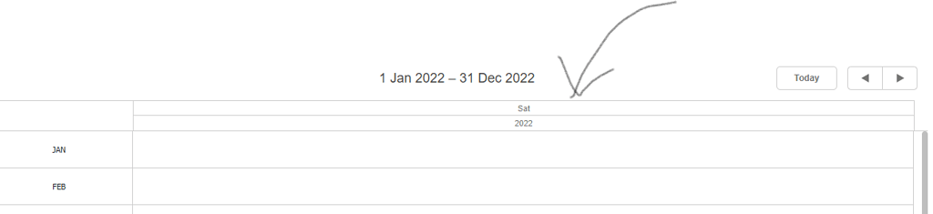 [Timeline] How to put days in second scale with year as main scale? - Scheduler - DHTMLX