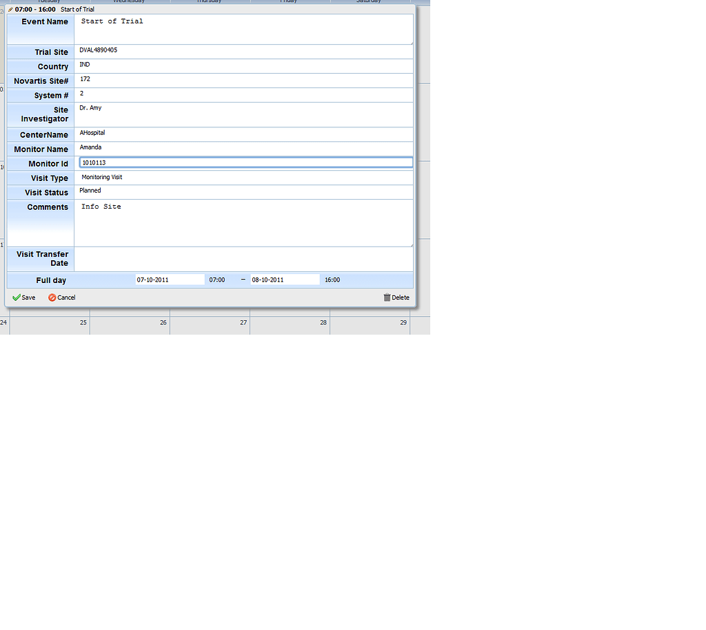 Required Form On Weekly View Also Javascript Dhtmlx