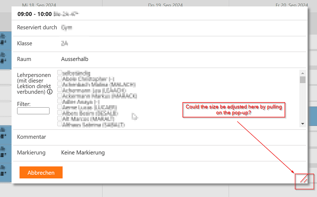 Adjusting the Position and Size of the Lightbox Popup - Javascript - DHTMLX