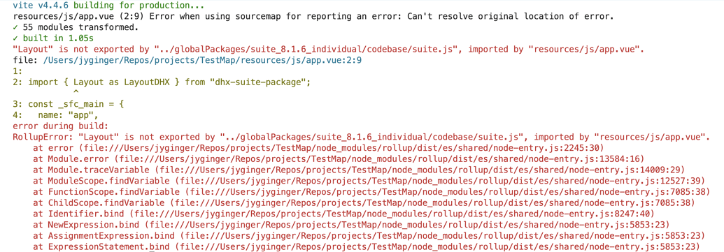 Component Is Not Exported By Error In Professional Version Suite 8 Dhtmlx