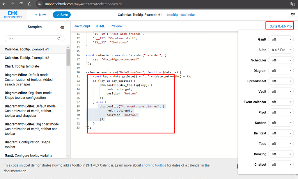 Tooltip in diagram - Diagram - DHTMLX Tooltip in diagram - Diagram - DHTMLX
