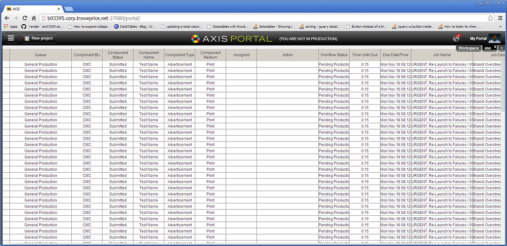 Horizontal Scrollbars Are Obstructed - Suite 5 - DHTMLX