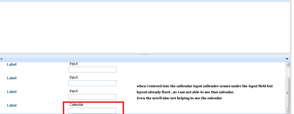 Calender problem in form - Suite 5 - DHTMLX