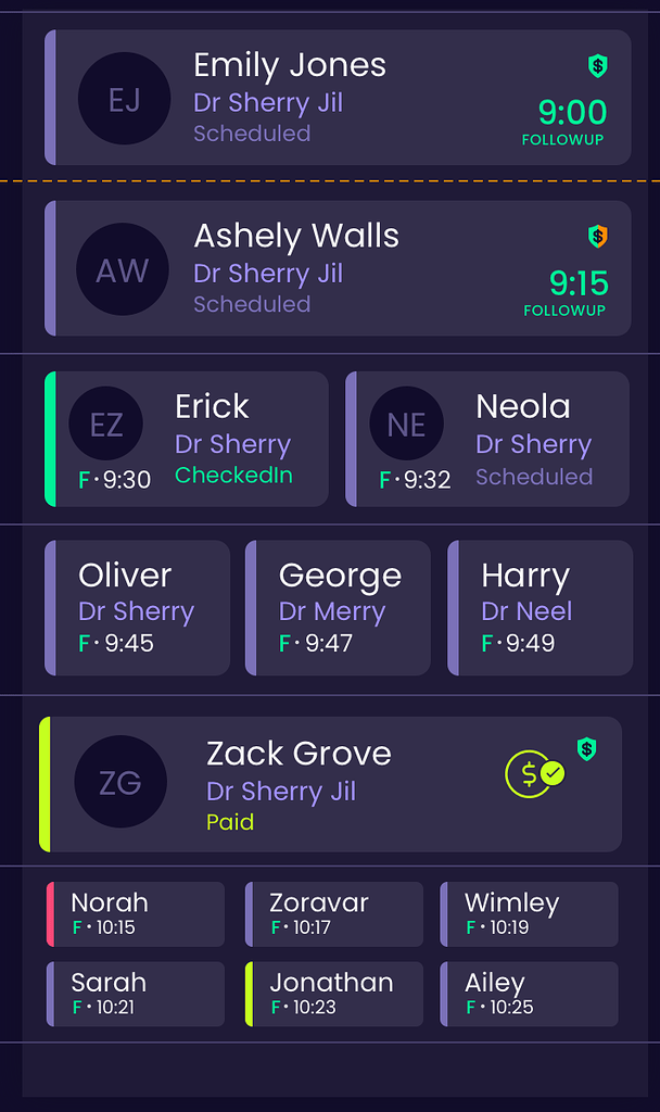Appointment card customization - Scheduler - DHTMLX