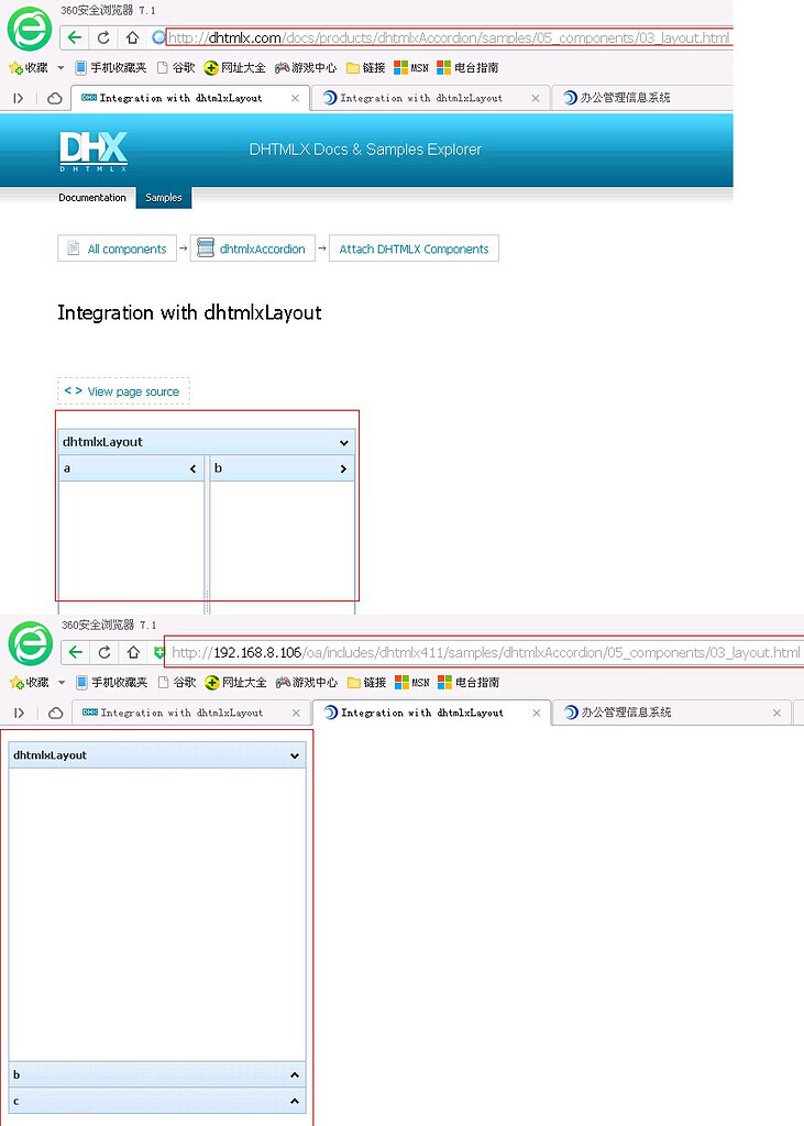 Accordion attach Layout is not working? - Suite 5.0 - DHTMLX