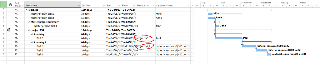 External Dependency - Gantt - DHTMLX