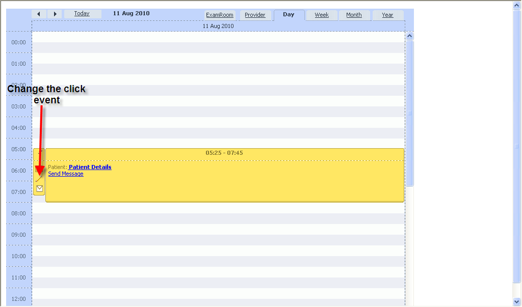 How To Change The Icon edit Click Event Javascript DHTMLX